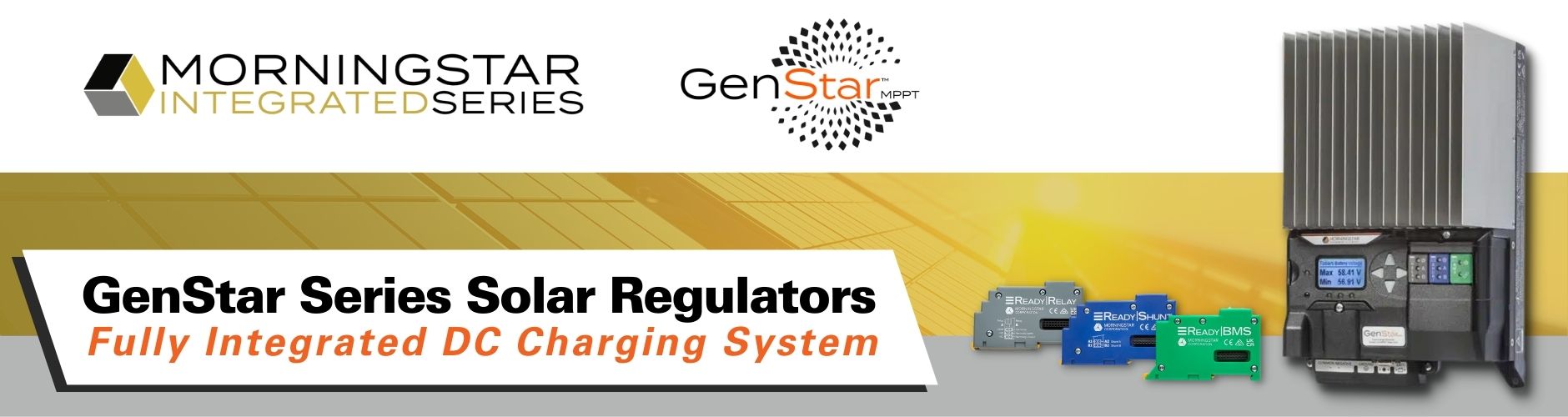 Morningstar GenStar Series Solar Regulators